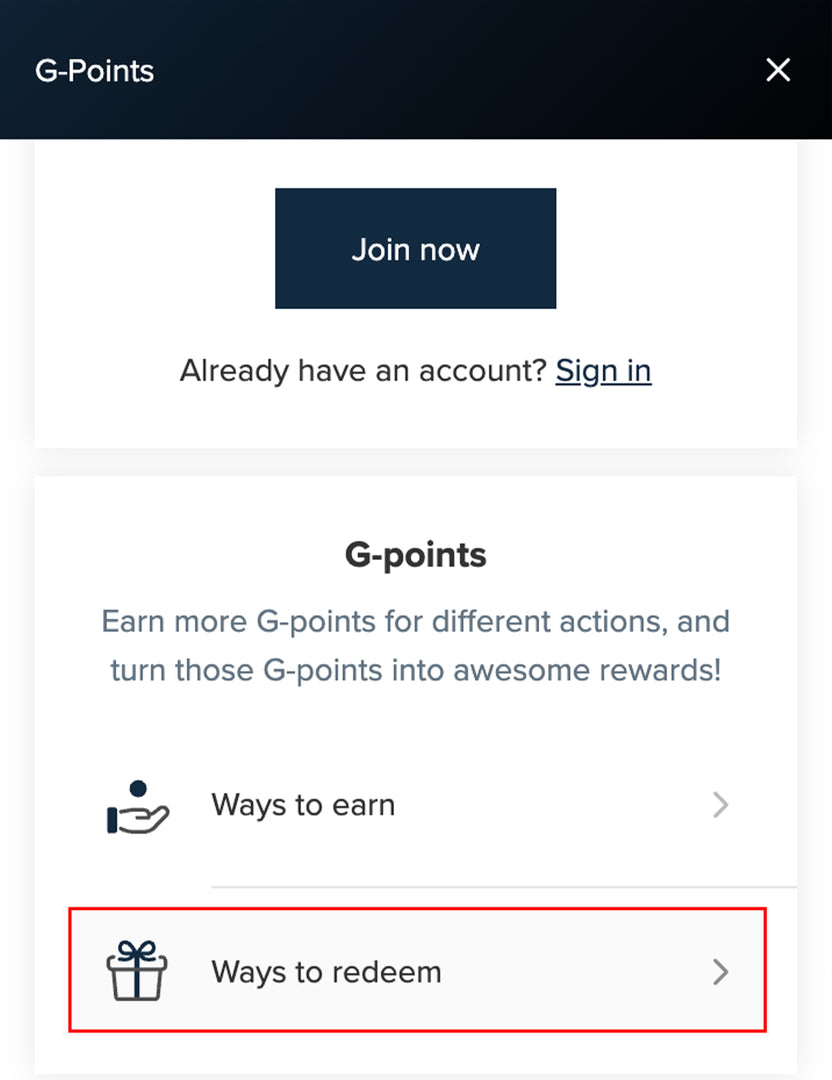 Points