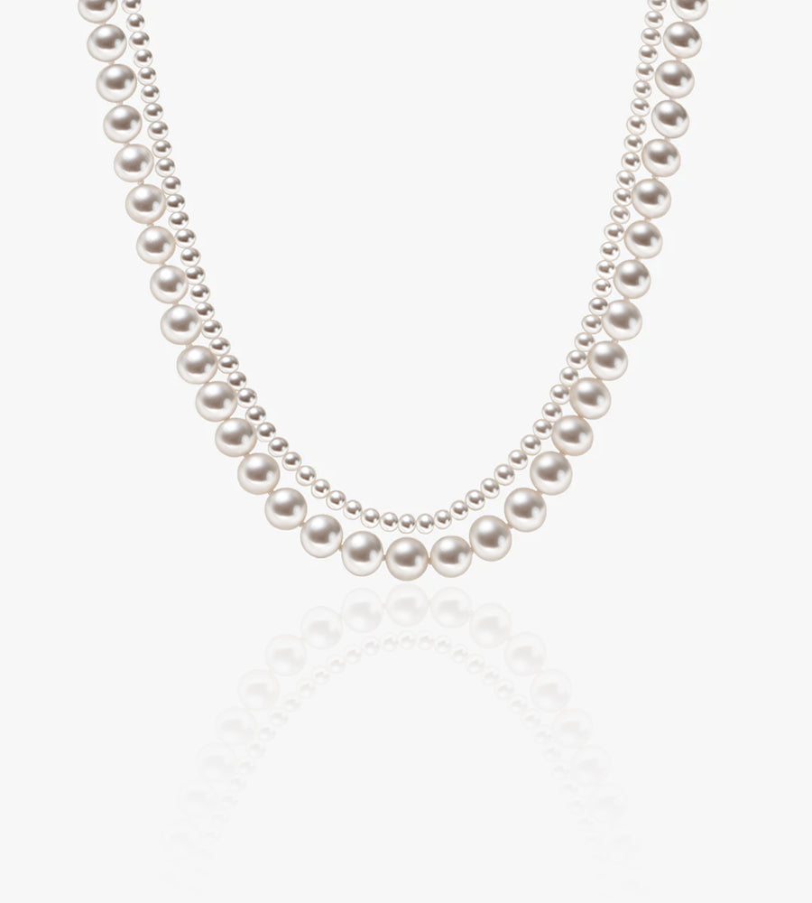 Luxury Pearl & 18k Gold Necklaces – Elegant & Timeless Designs | Gingiberi