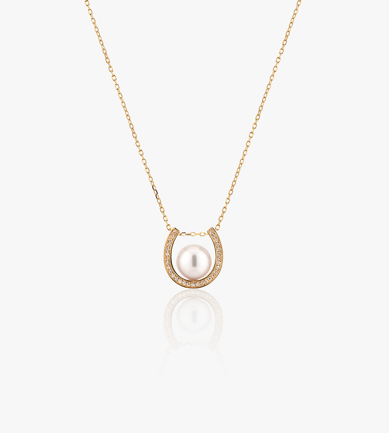 Elegant Pearl & 18K Gold Pendants – Timeless Jewelry by Gingiberi