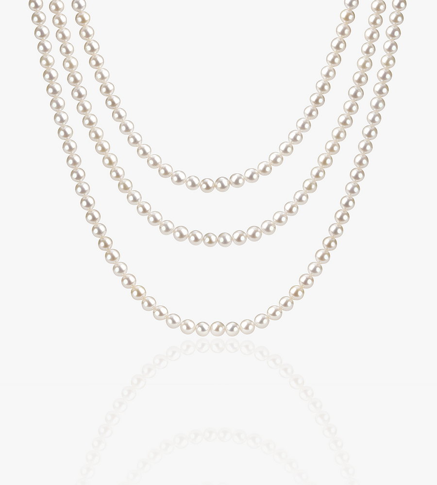 Luxury Pearl & 18k Gold Necklaces – Elegant & Timeless Designs | Gingiberi