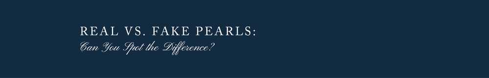 real vs fake pearls