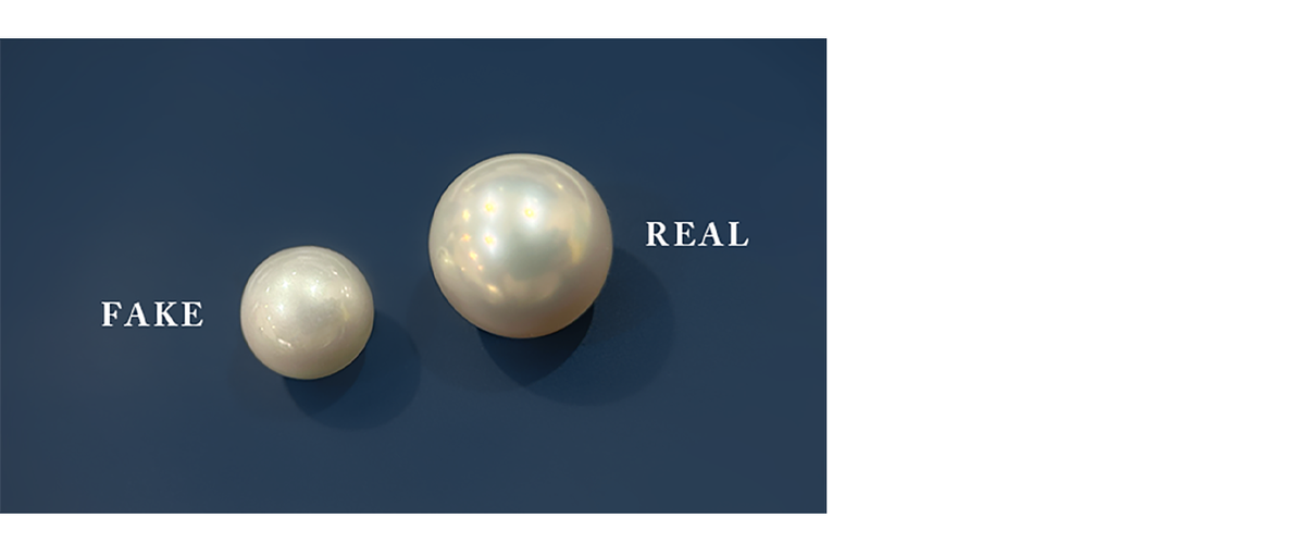 real vs fake pearls
